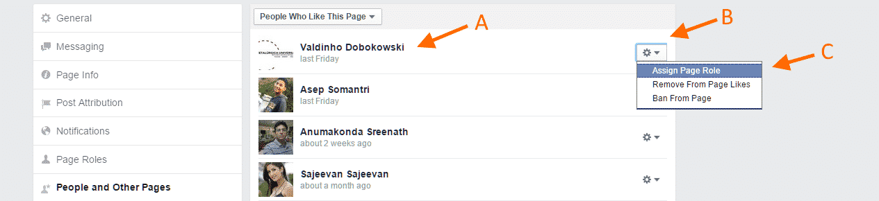 How to give Admin access to a company Facebook page